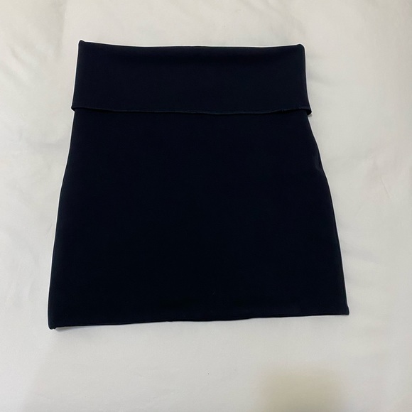 Orseund Iris | Skirts | Orseund Iris Foldover Mini Skirt In Navy | Poshmark